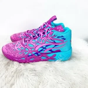 Puma | Shoes | Puma Lamelo Ball Mb4 Love Pinkteal Hightop Mens 11 ...